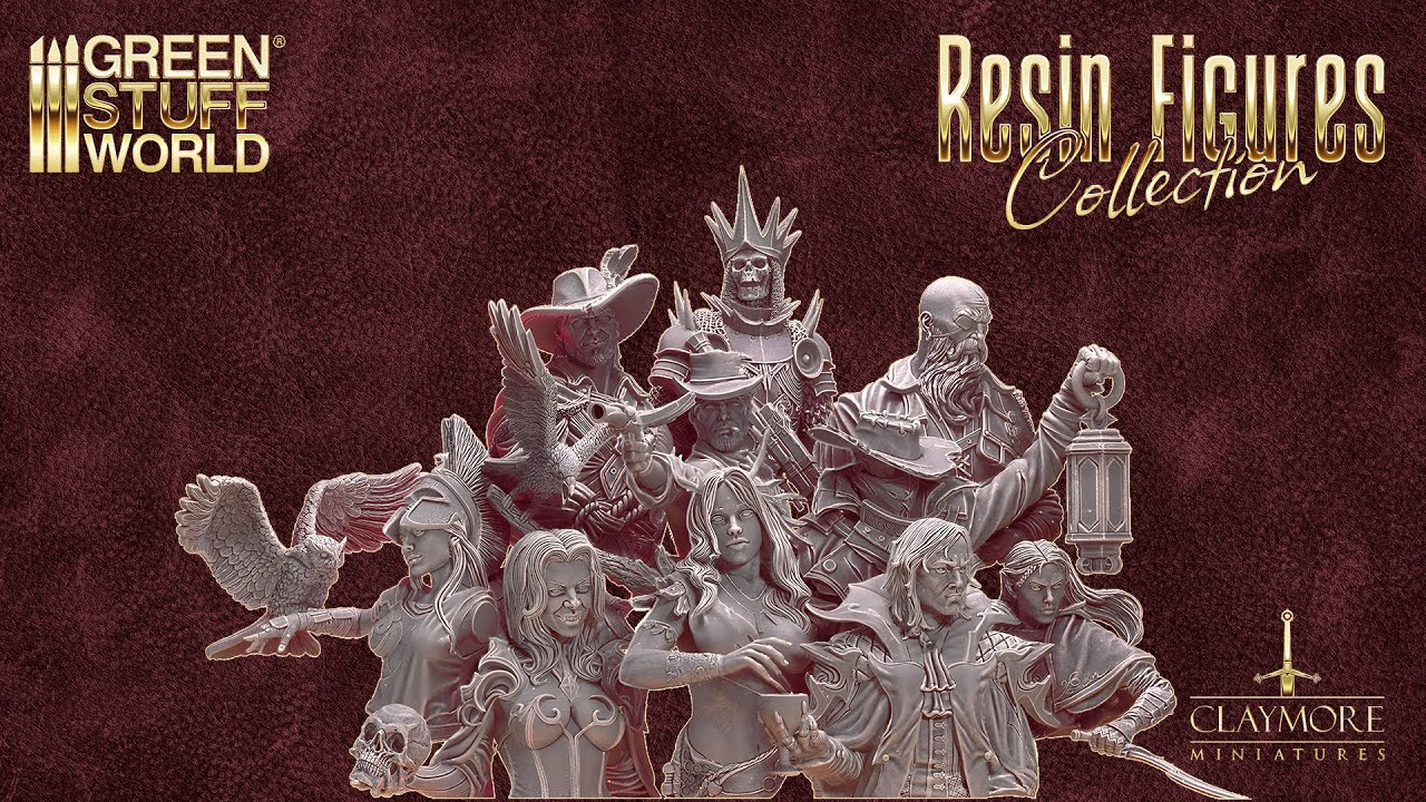 Resin Figures Collection - YouTube