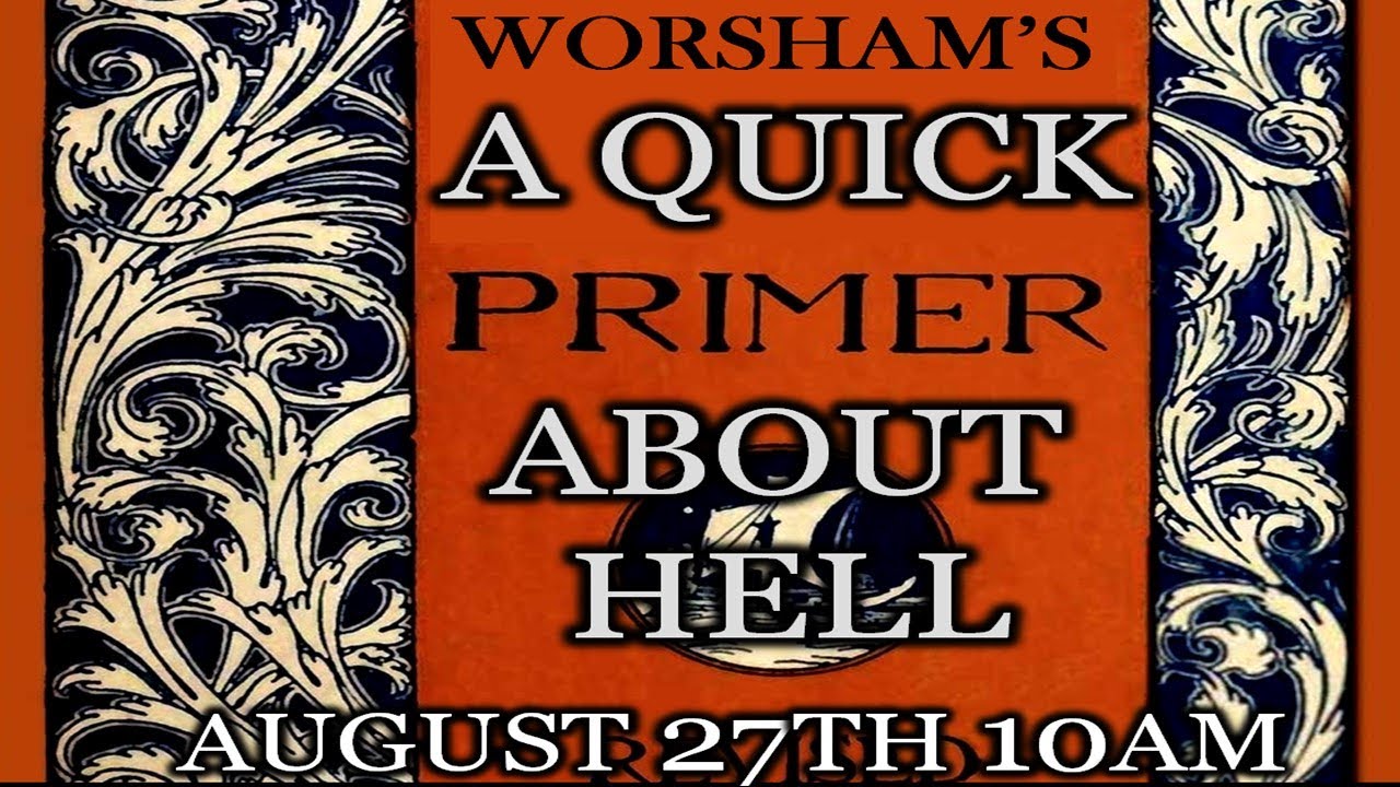 A Quick Primer About Hell Matthew 11:7-27 by Steve Worsham - YouTube