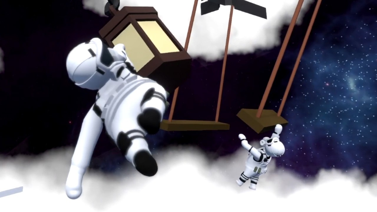TWO STORMTROOPERS EXPLORING THE GALAXY in HUMAN FALL FLAT - YouTube