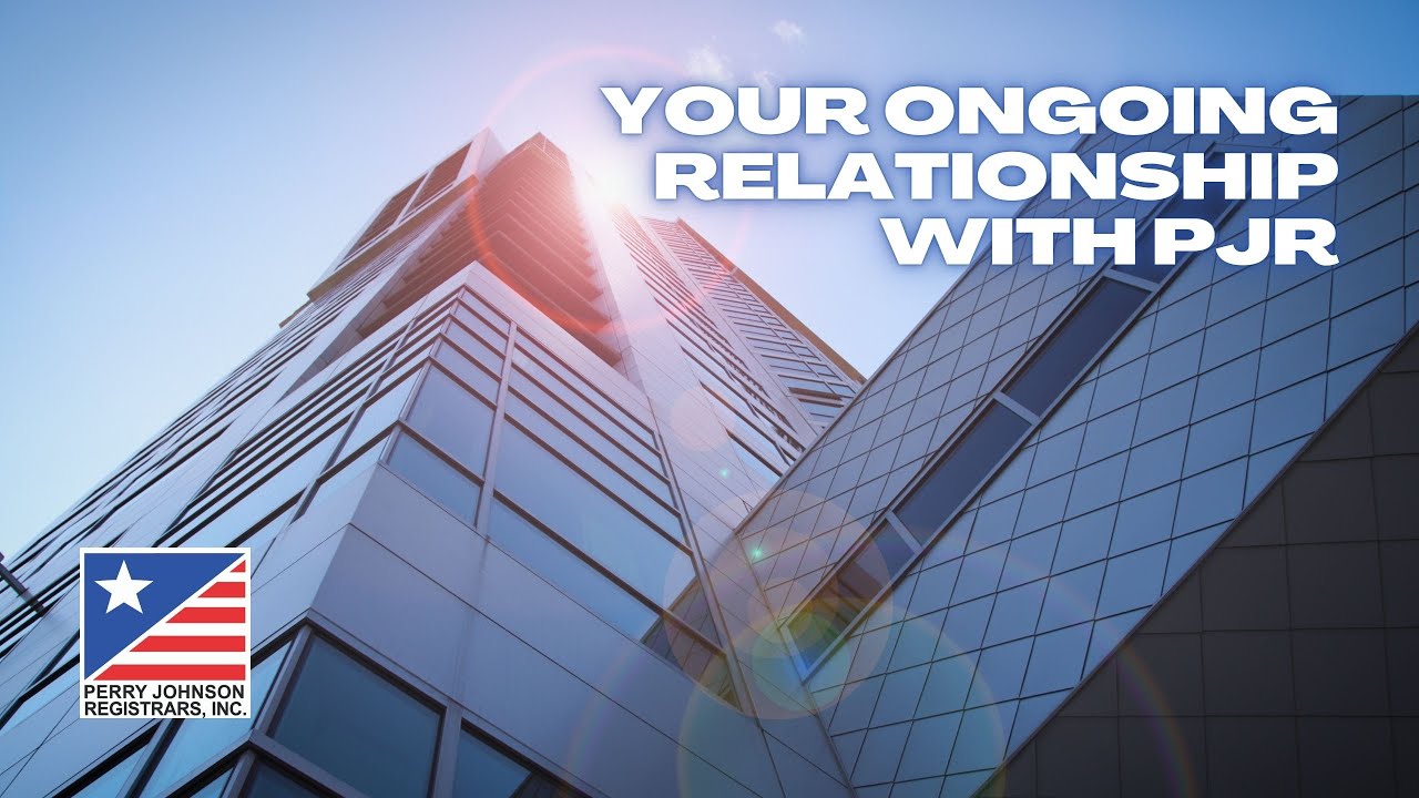 Your Ongoing Relationship with PJR - YouTube