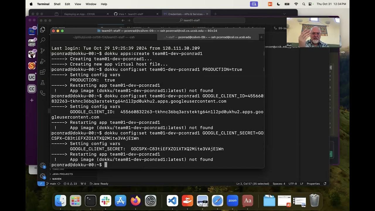 team01 - (1) Create Dokku Dev Deployment - YouTube