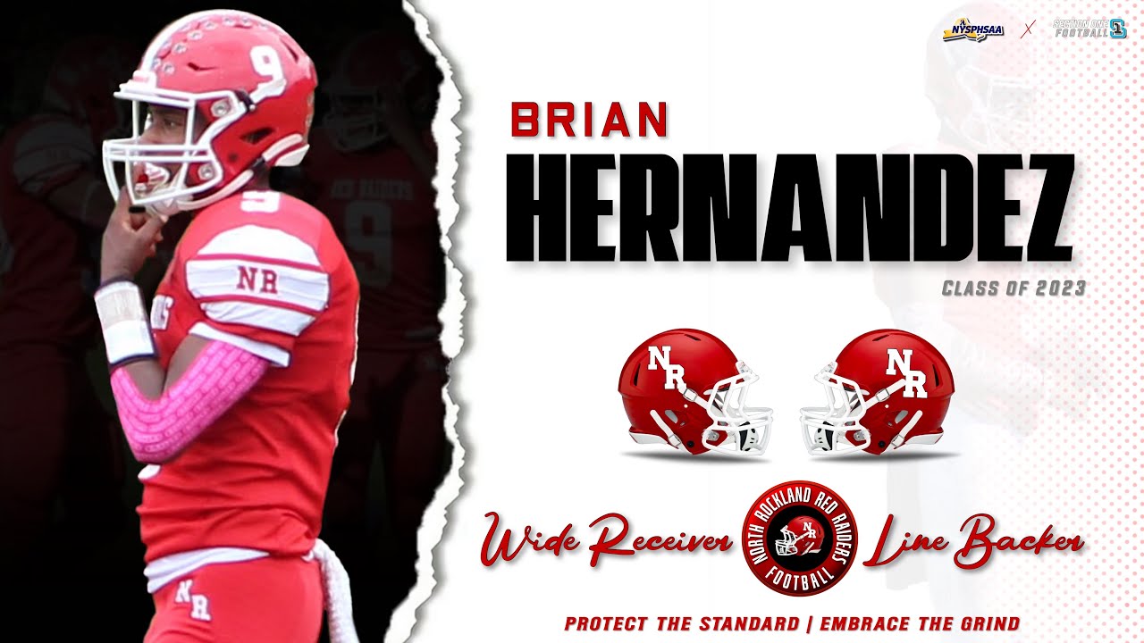 Brian Hernandez - WR/LB | Jr. Year Highlight - YouTube