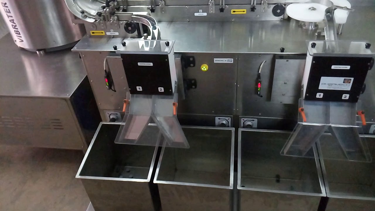 Rubber Stopper Counting Machine - YouTube