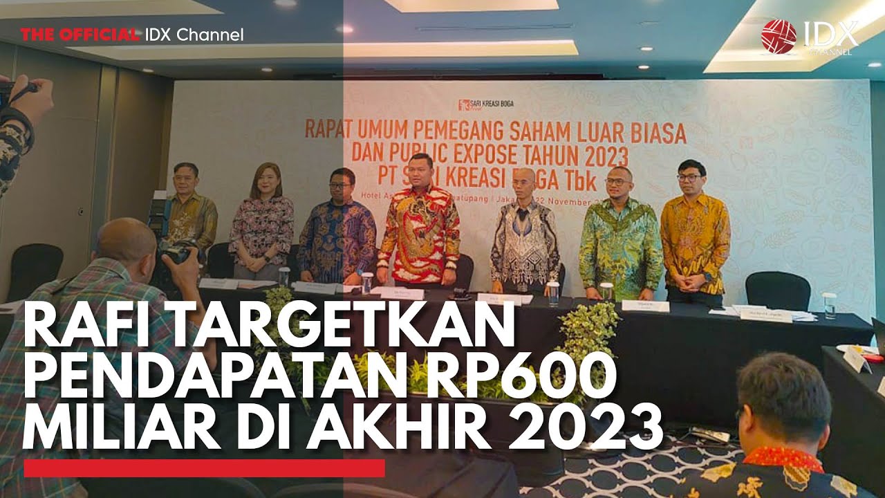 RAFI Targetkan Pendapatan Rp600 Miliar di Akhir 2023 | IDX CHANNEL ...