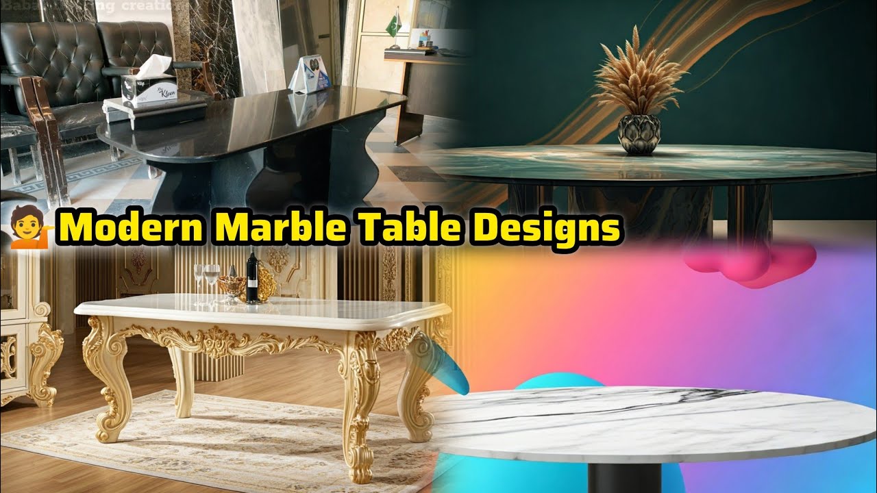 Modern Marble Table Designs: Sleek & Stylish | Classic Marble Table ...