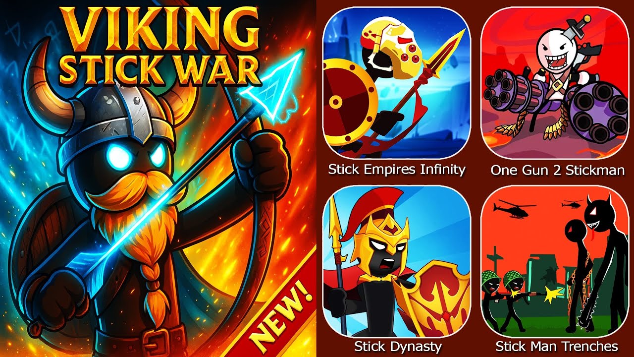 Stick Empires Infinity,Stick Dynasty,One Gun 2 Stickman,Stick Man ...