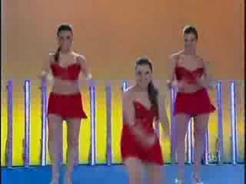 Meninas dançando - Novo Programa Silvio Santos