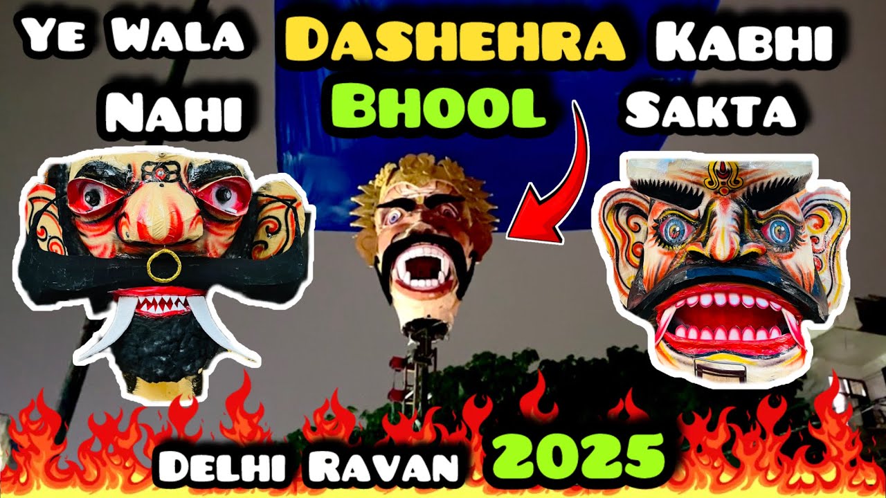 Dashehra vlog 2025 🔥 || Karampura || karol bagh || patel nagar || all ...