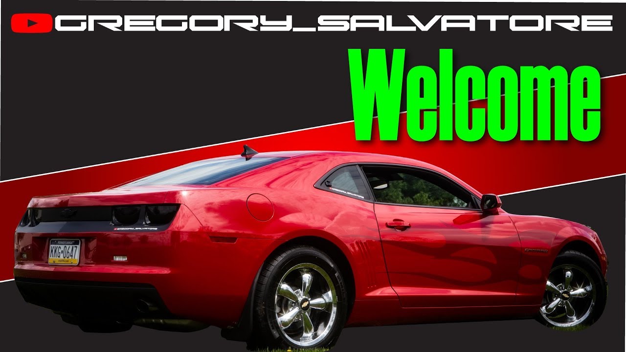 Welcome to the Gregory Salvatore Youtube Channel - YouTube