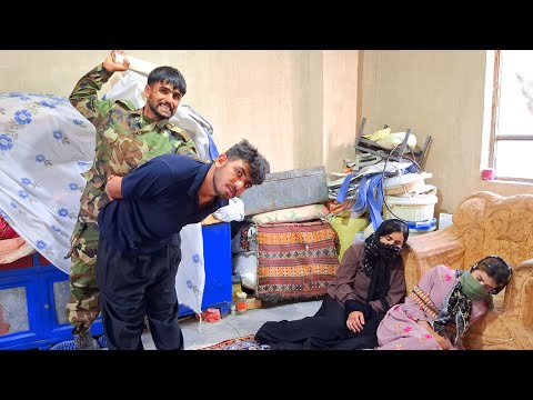“The arrest of the evil man after kidnapping the tribal mother and her children