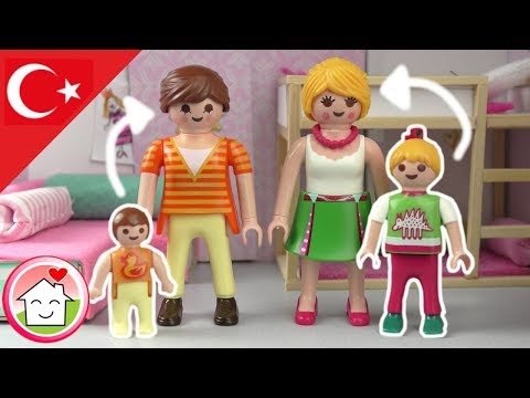 Playmobil Türkçe Elif ve Sude’nin Büyümüş Halleri - Hauser Ailesi