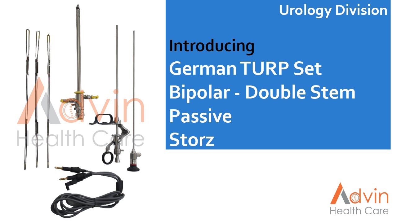 ADVIN Premium TURP Set / Bipolar Resectoscope Set - Passive - Double ...
