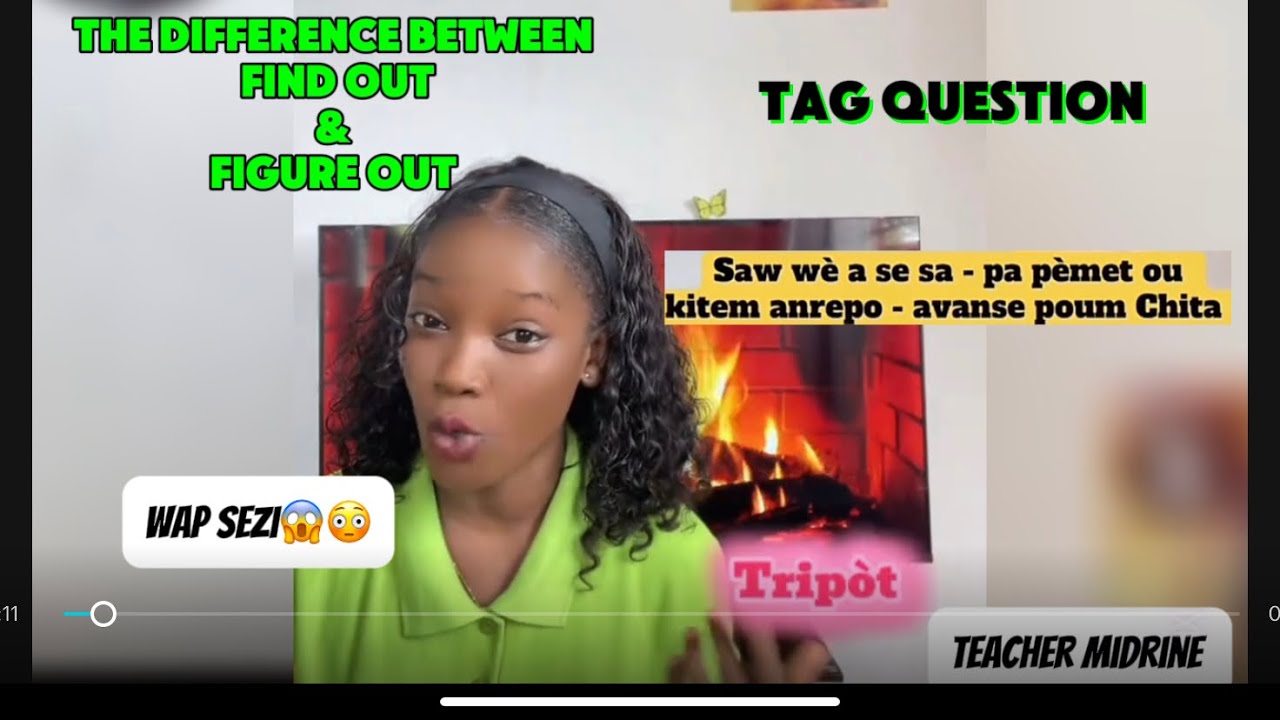 Tag Questions in English, the difference between FIND OUT & FIGURE OUT ...
