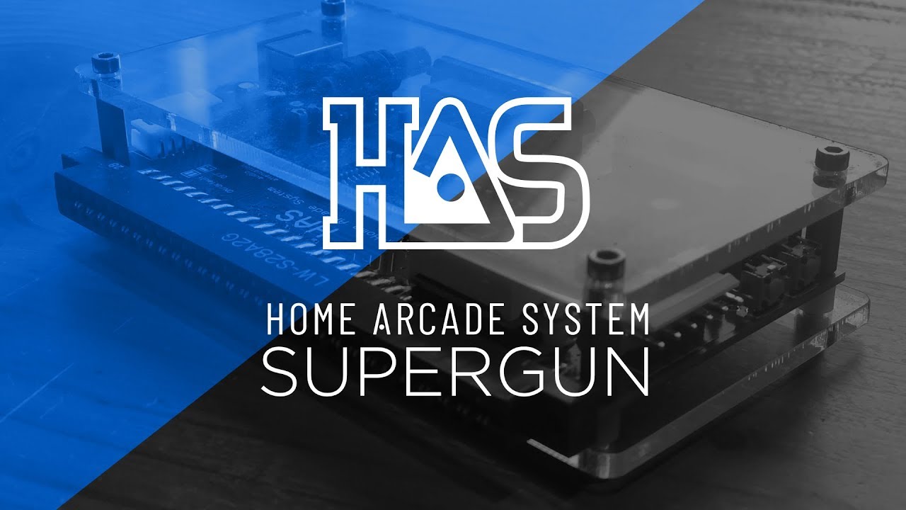 How to setup HAS Home.Arcade.System SuperGUN v3.1 - YouTube