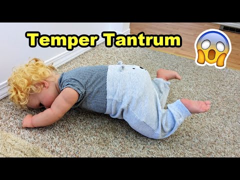 Reborn Baby Louis Has A Temper Tantrum - YouTube