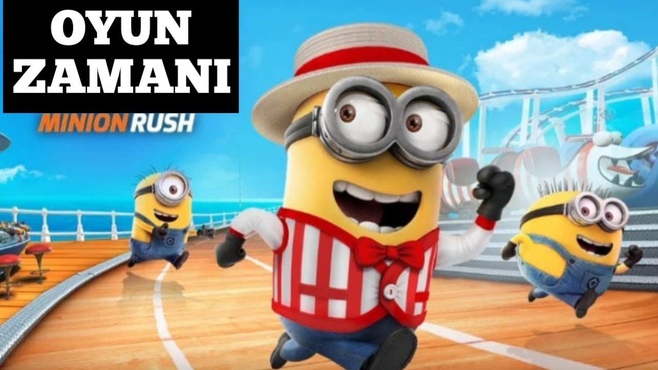 Minion Rush Android Gameplay #2 - Minyonlar Mobil Oyun 2 - Çizgi Film ...