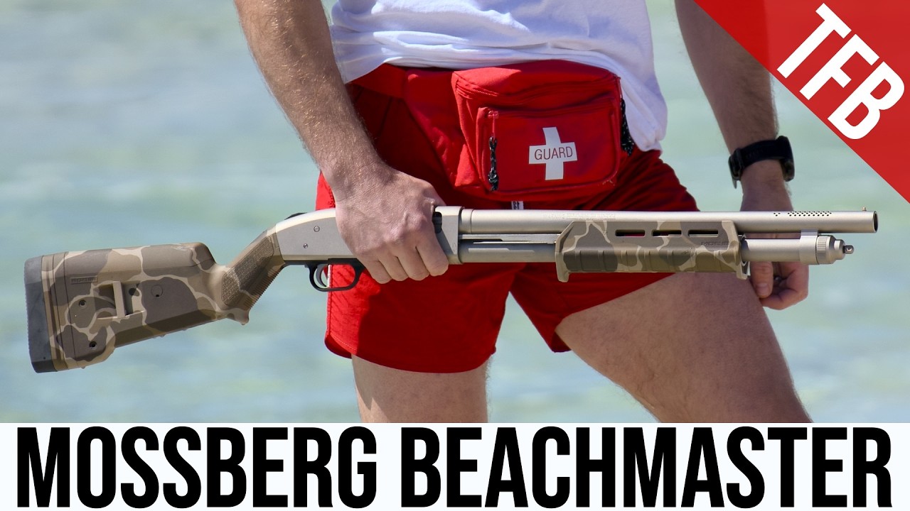 NEW Mossberg Beachmaster 590A1: The Best Pump Shotgun Ever Made - YouTube