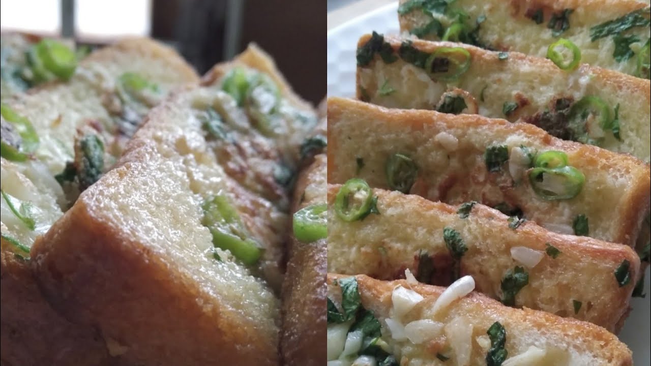 Garlic French Toast simple ingredients in lockdown #3 - YouTube