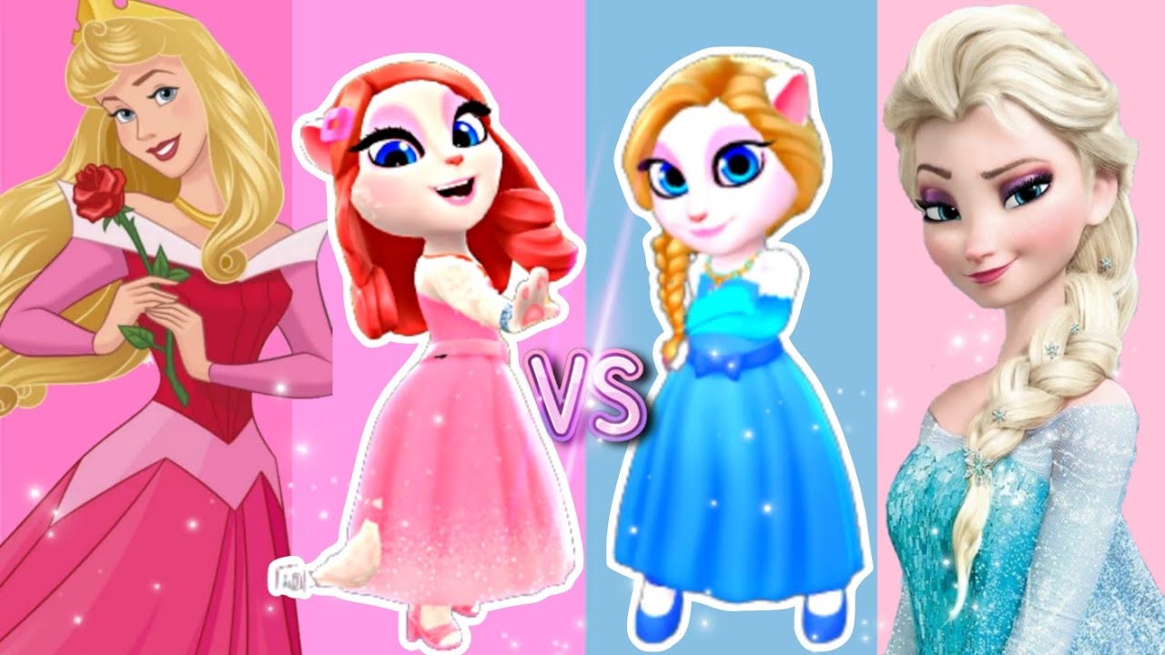 My Talking Angela 2|New Year Update Gameplay|Angela 2 Vs Princess ...