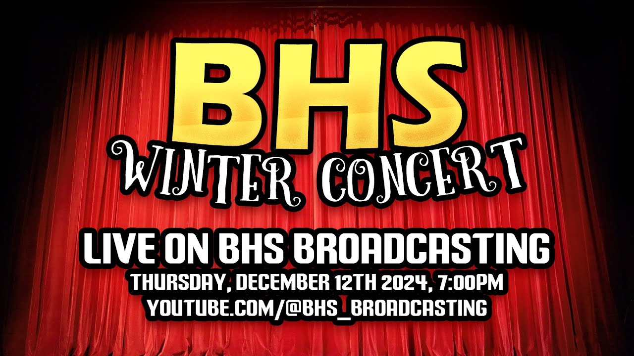 BHS Winter Concert 2024 - YouTube