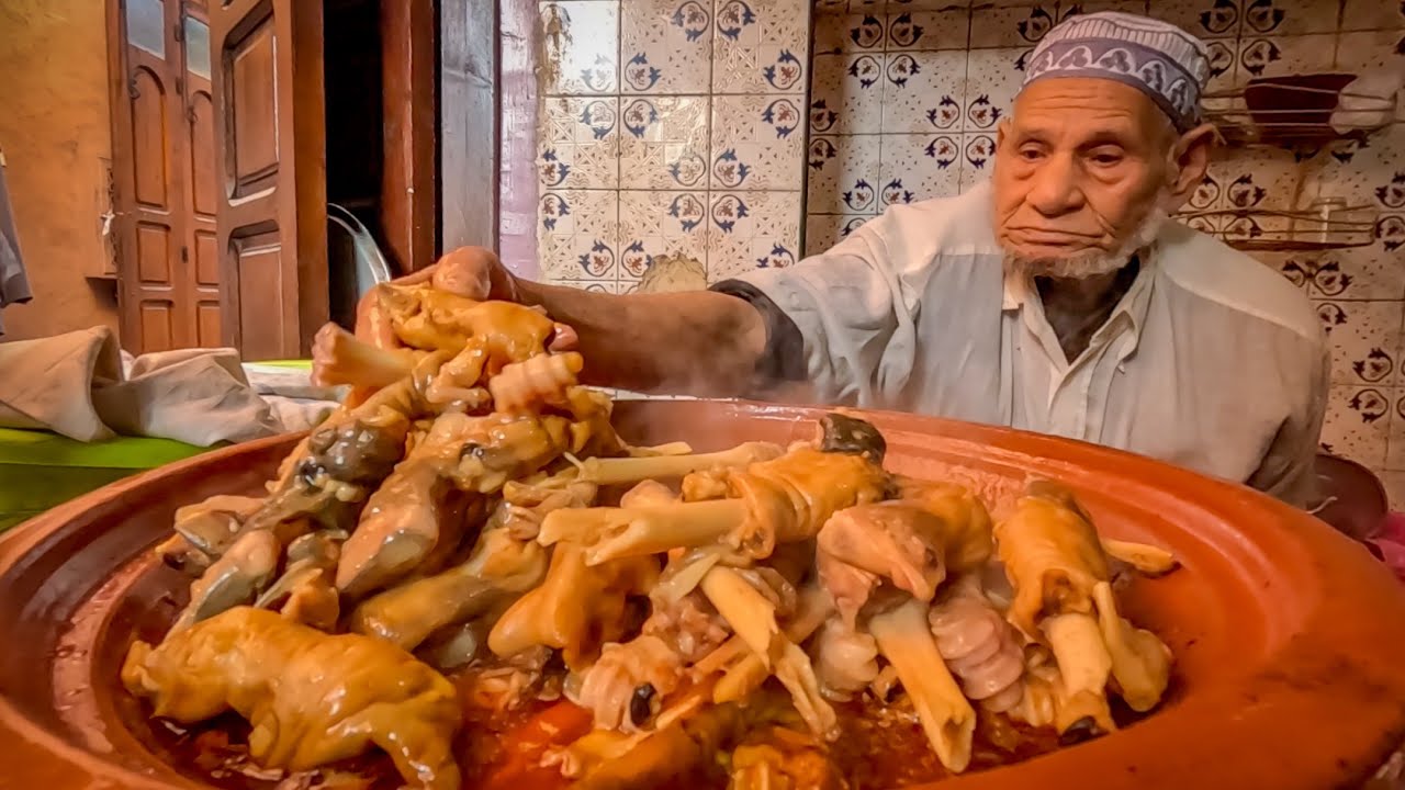 documentary 🇲🇦 : Special Goat's Feet Stew Cooking by an 84-year-old ...