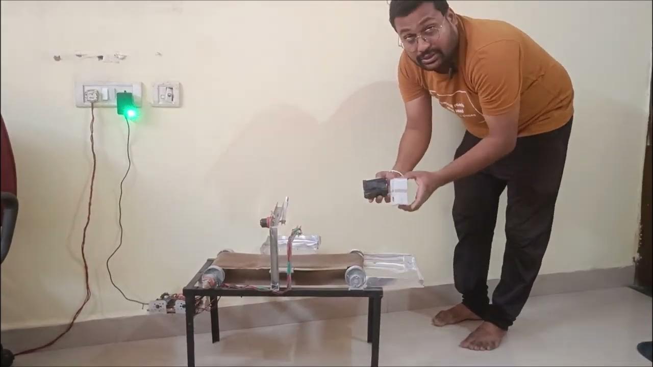 Object Sorting System Using Color Sensor & Conveyer Belt - YouTube