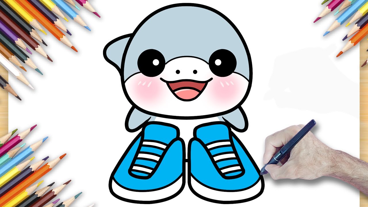 Como Desenhar o Tralalero Tralala Bebê Kawaii [Passo a Passo] - YouTube