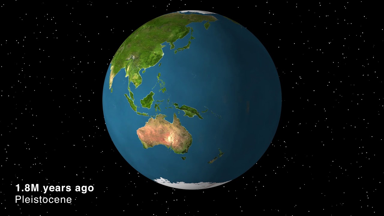 Earth evolution animation - YouTube