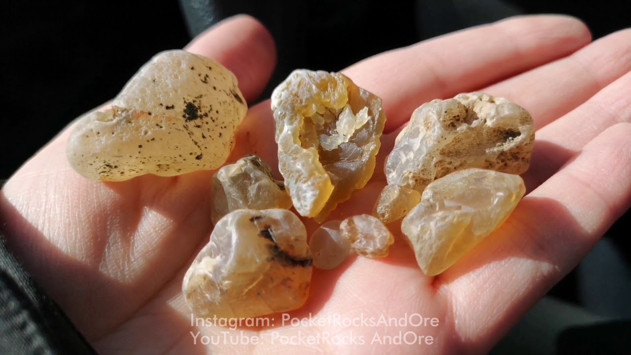 PocketRocksAndOre finding agates in BC - YouTube