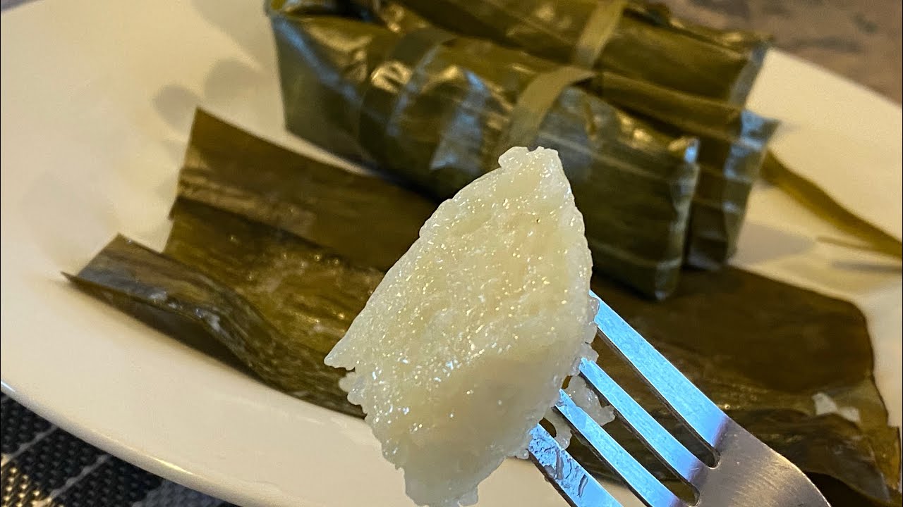 Suman Malagkit or Budbud Pilit/ Filipino Native Delicacy/ A Taste of ...