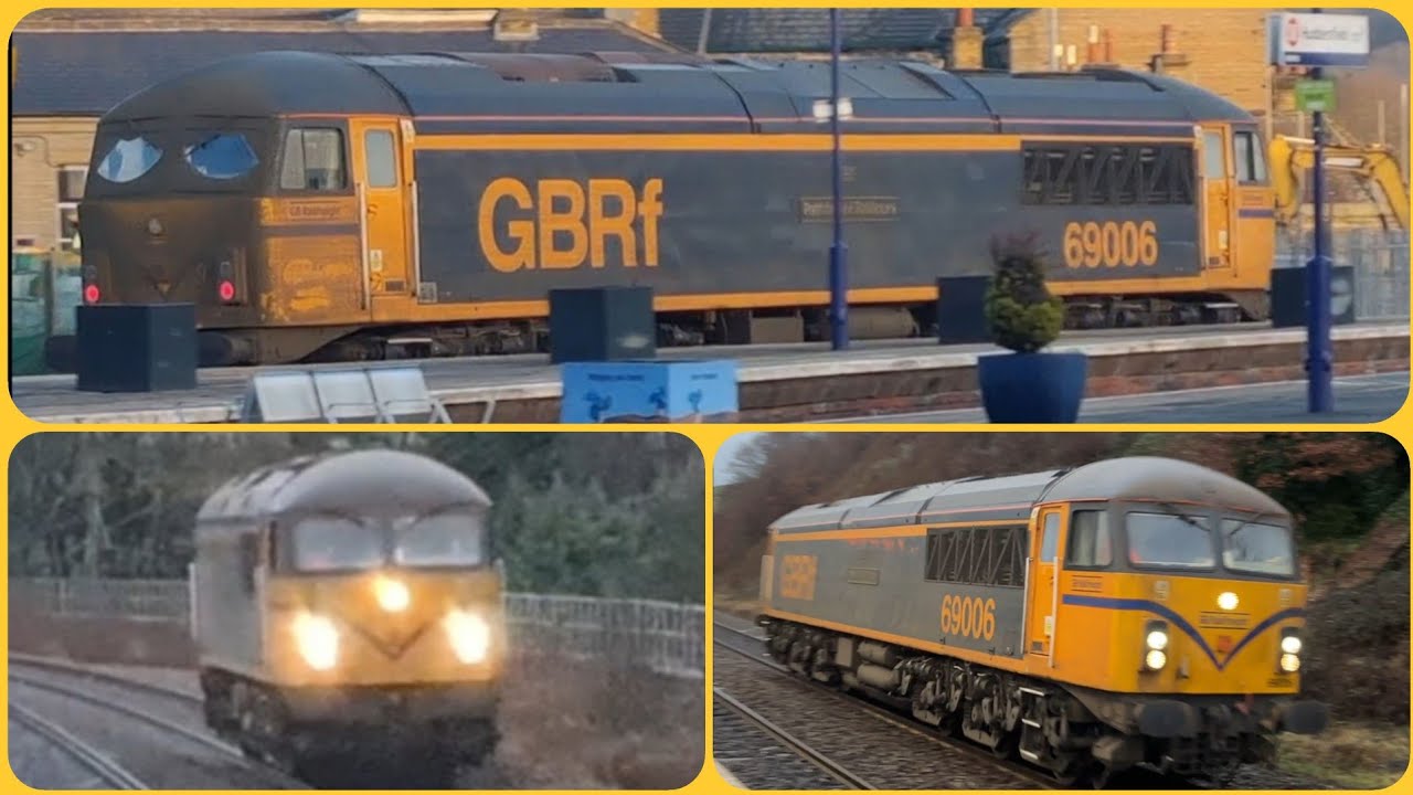 69006 in action in West Yorkshire at Slawit and Hudds - YouTube