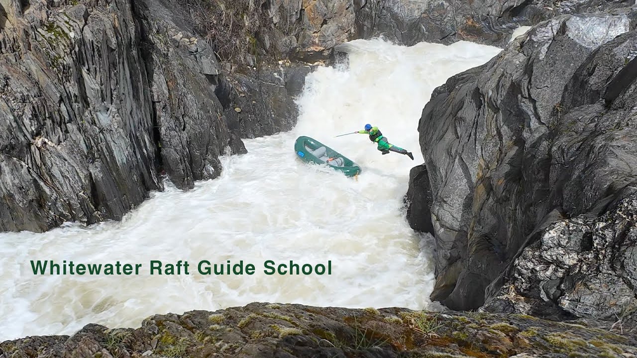 Whitewater Raft Guide School - Feather River College - YouTube