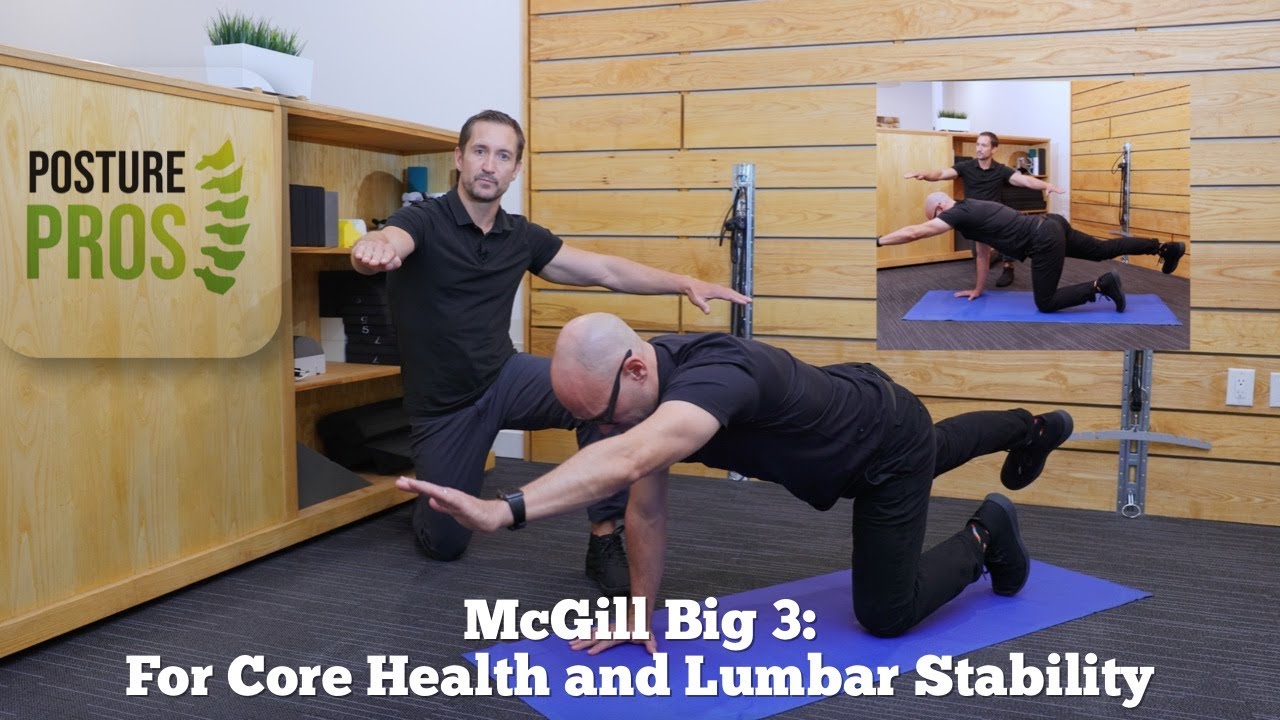 McGill Big 3: For Core Health and Lumbar Stability - YouTube