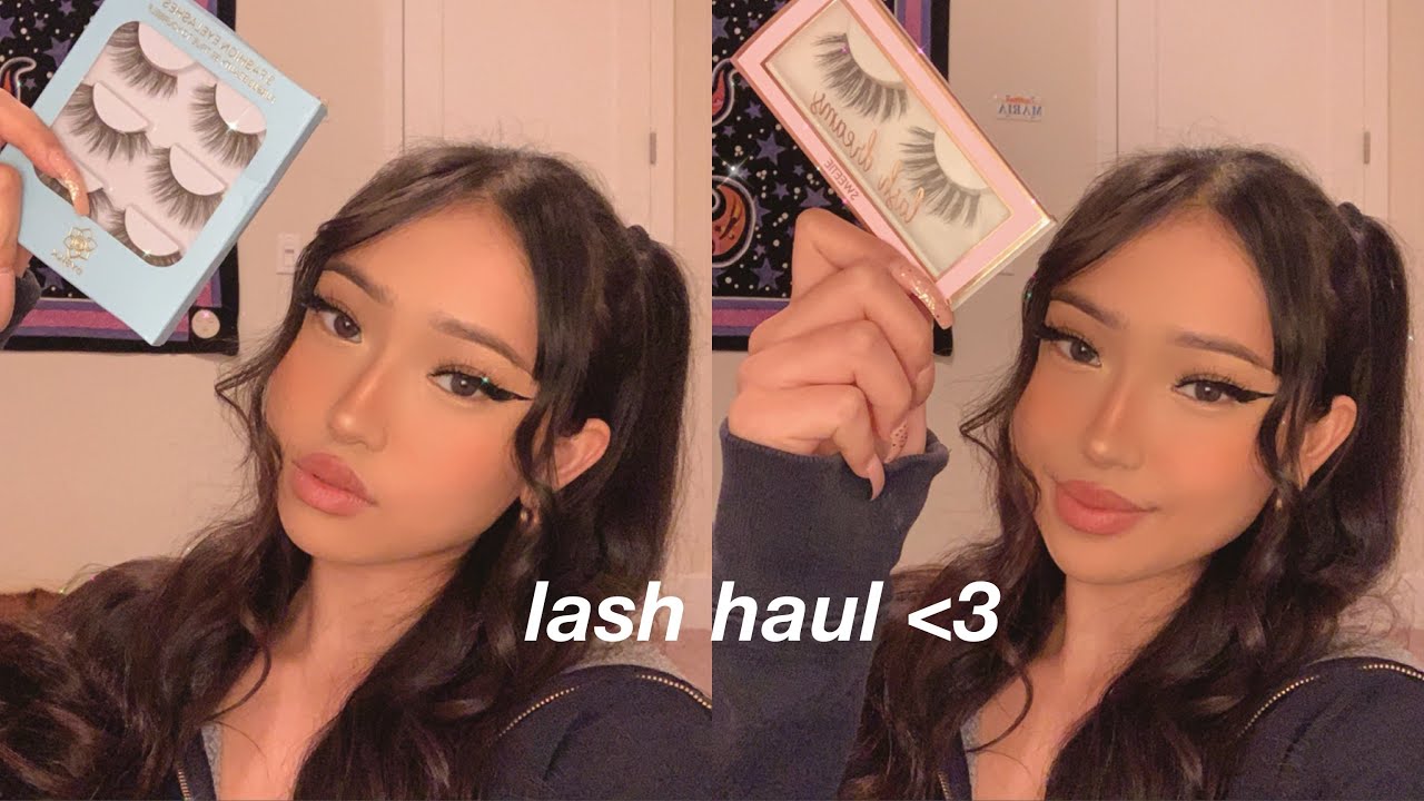 grwm/lash haul ft. amazon & lash dreams - YouTube