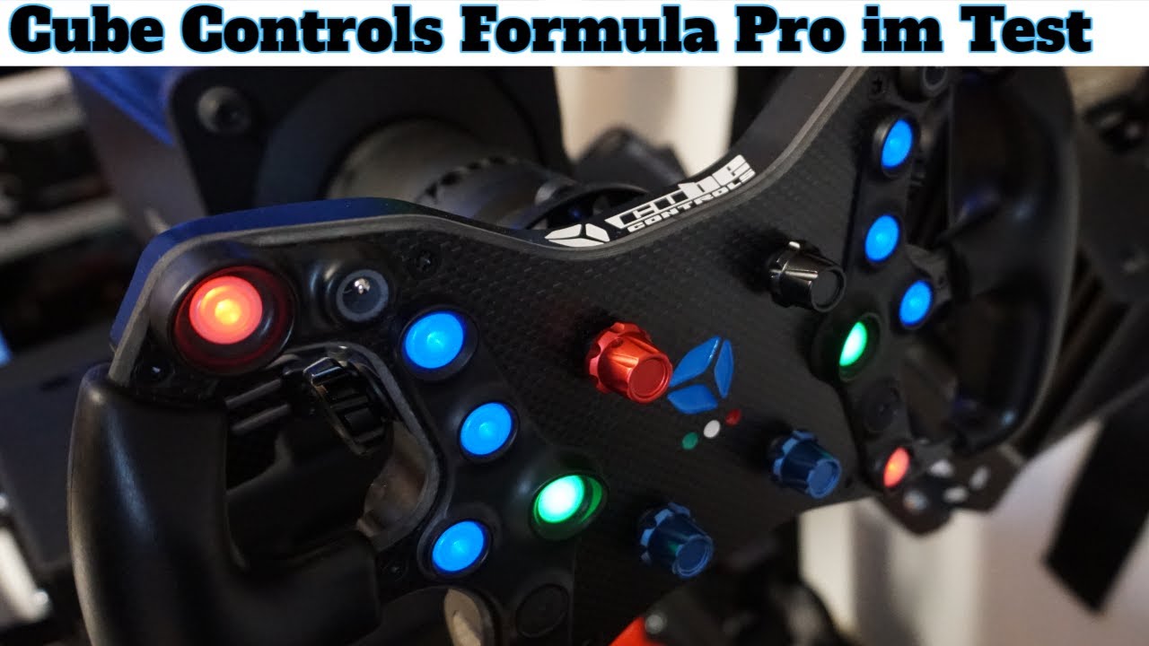 Cube Controls Formula Pro Lenkrad im Test - YouTube
