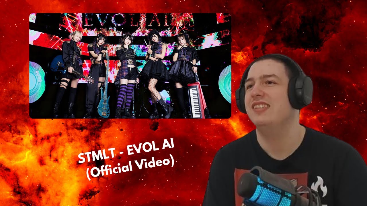 Metal Fan Reacts To STMLT - EVOL AI (Official Video) - YouTube
