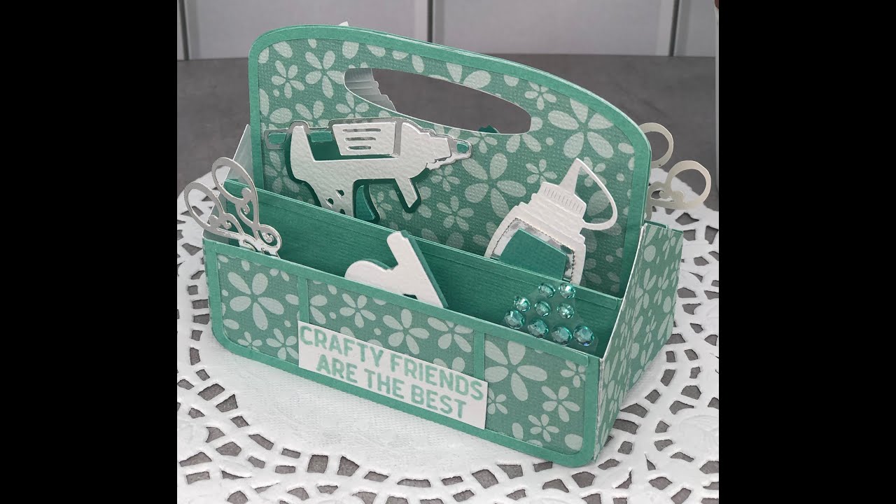 Assembly Tutorial for the Craft Tote Box Card - YouTube