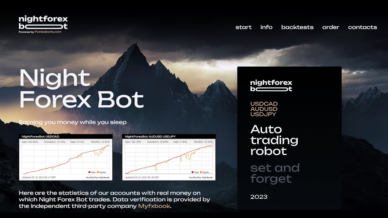 Night Forex Bot ᐈ NEW Profitable 💰 Forex Robot for MT4 & MT5【 Best ...