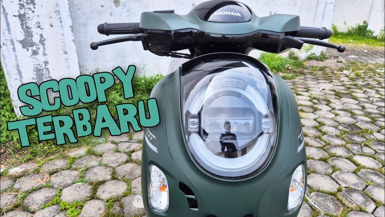KEREN & BEDA | new SCOOPY STYLISH GREEN 2025 - YouTube