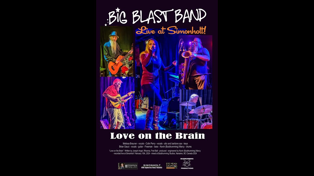 Love on the Brain - Big Blast Band - Live at Simonholt - YouTube