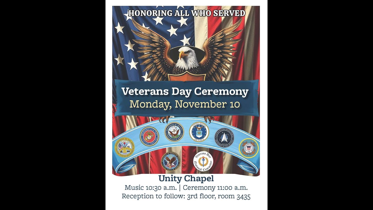 Milwaukee VA Veterans Day ceremony, Nov. 10, 2025 - YouTube
