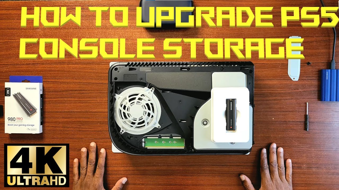 HOW TO UPGRADE THE PS5 CONSOLE STORAGE WITH M.2 SSD - COMPLETE GUIDE ...