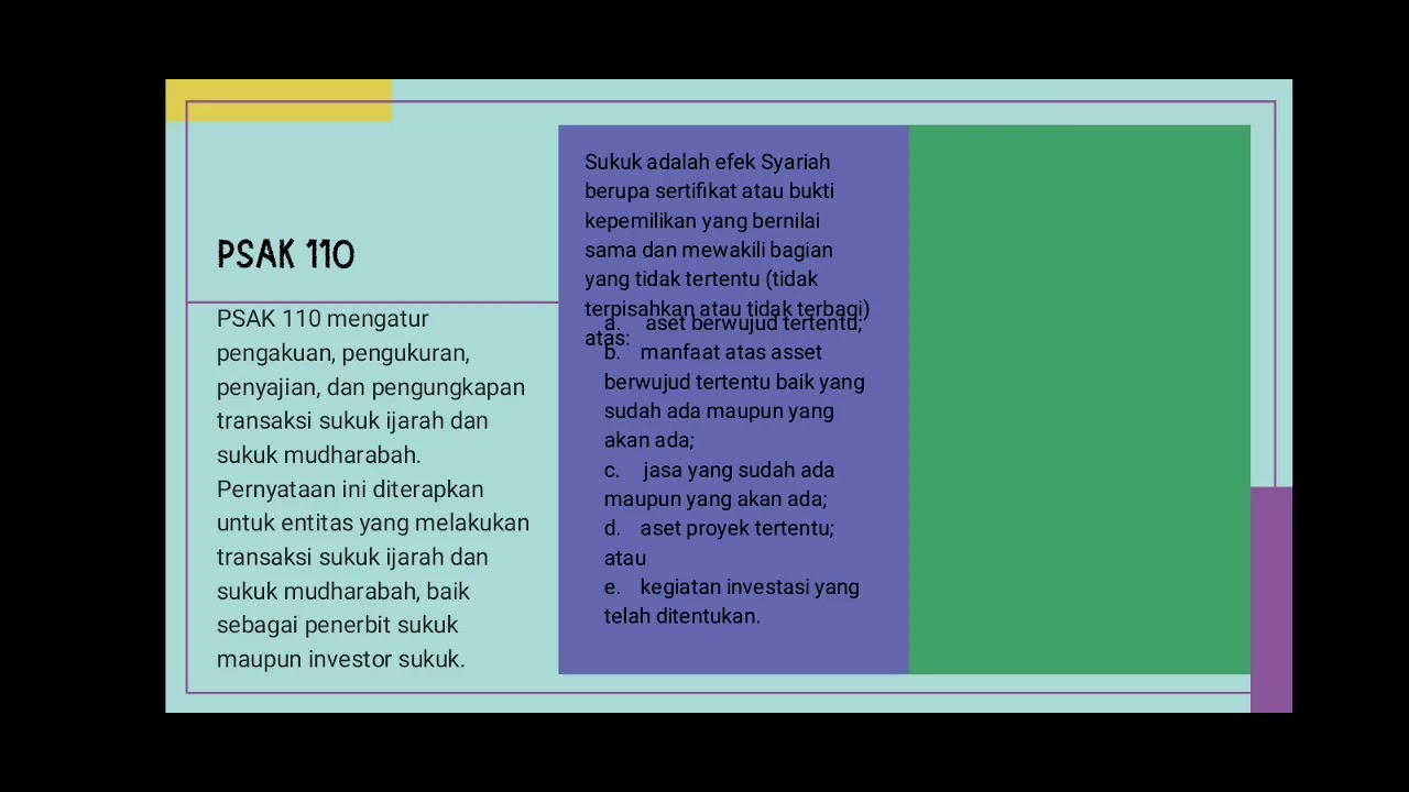PSAK 110 - YouTube