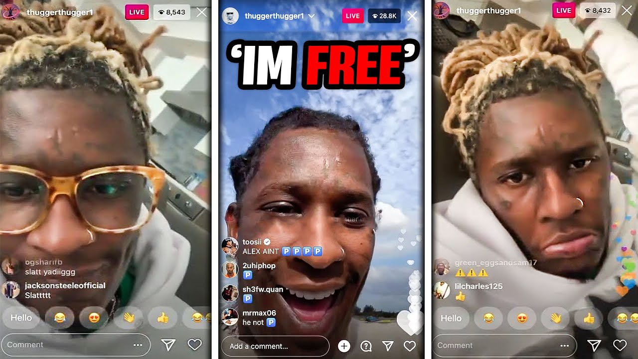 Young Thug FINALLY SPEAKS on His Release From Jail - YouTube