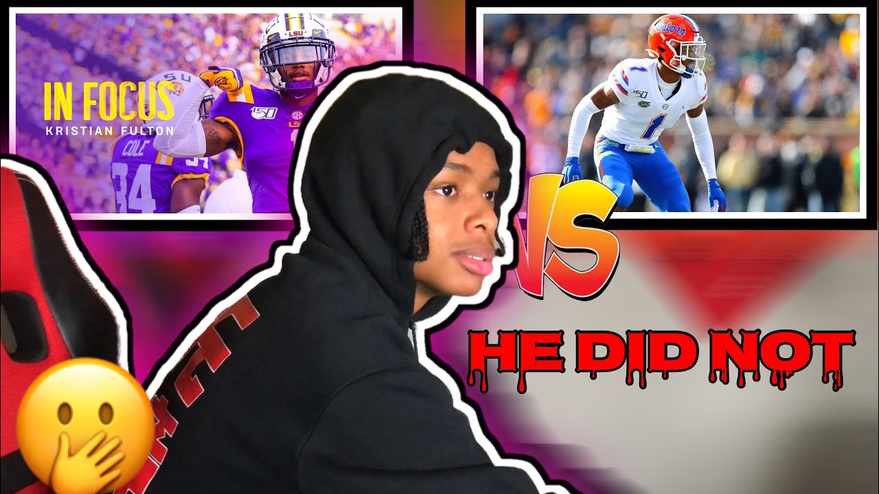 NFL Draft: Kristian Fulton VS CJ Henderson REACTION - YouTube