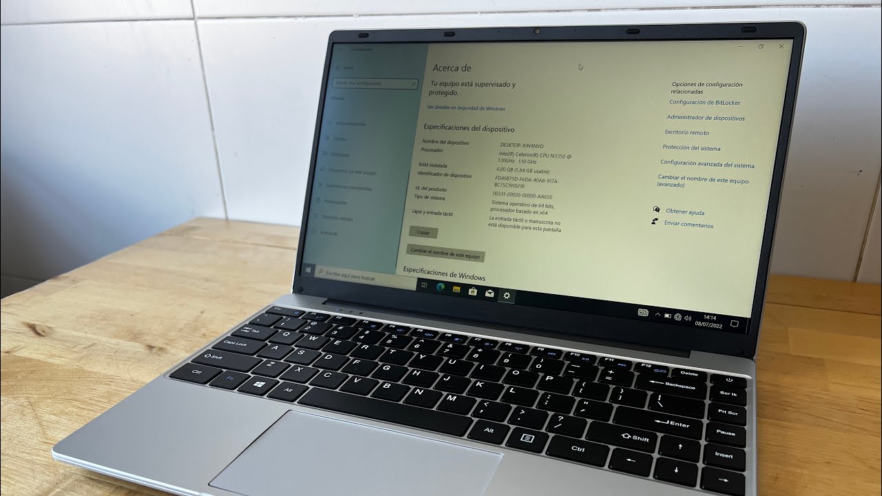 WOZIFAN ORDENADOR PORTATIL 14’’ - UNBOXING - YouTube