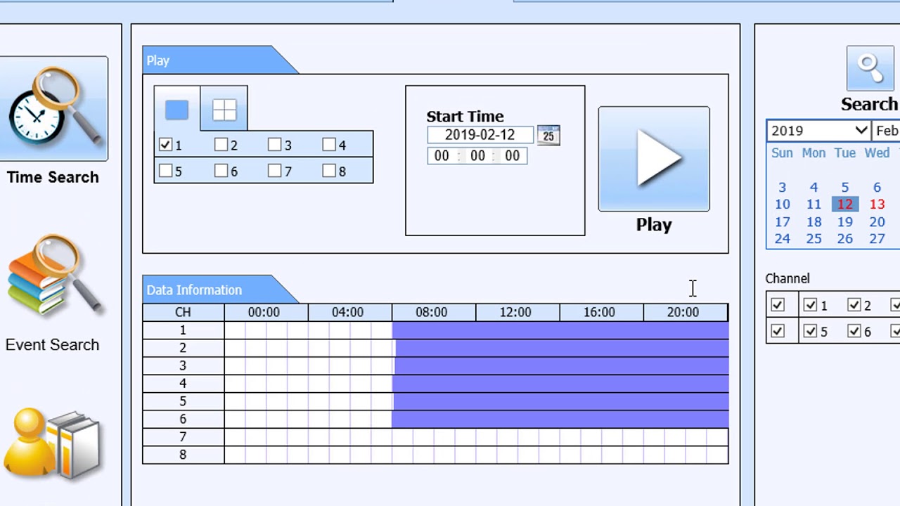 ขั้นตอนการดูย้อนหลังและ back up ข้อมูล เครื่องบันทึก ผ่านเว็บ www ...