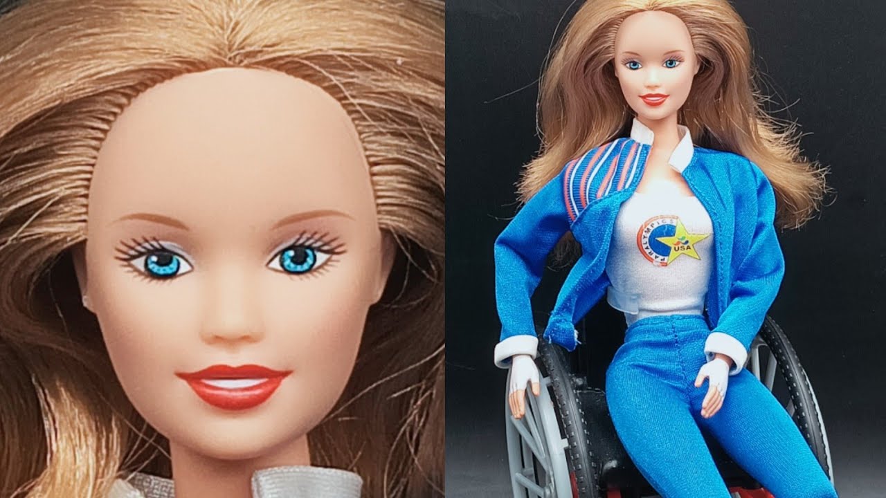🌹 1999 год. Барби шарнирная, Бекки Паралимпийская чемпионка. Paralympic ...
