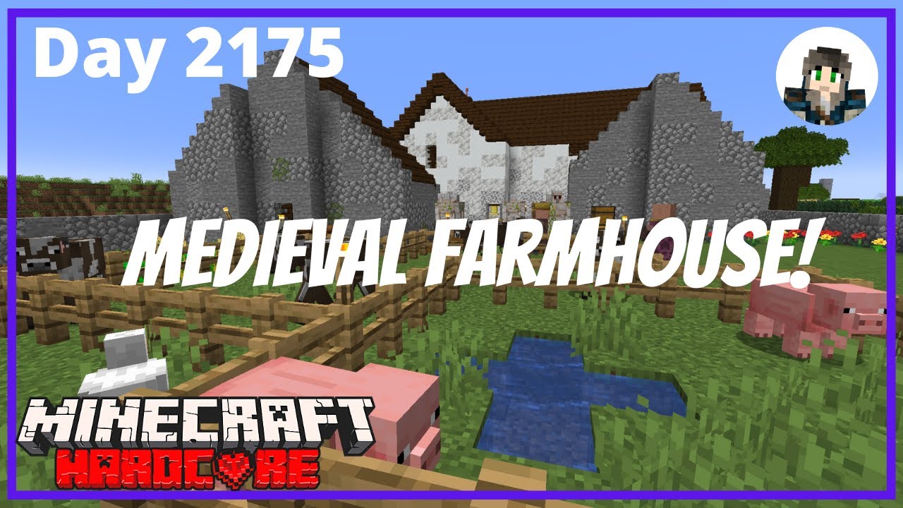 The Farmstead - Minecraft Hardcore Historic Castle 28 - YouTube