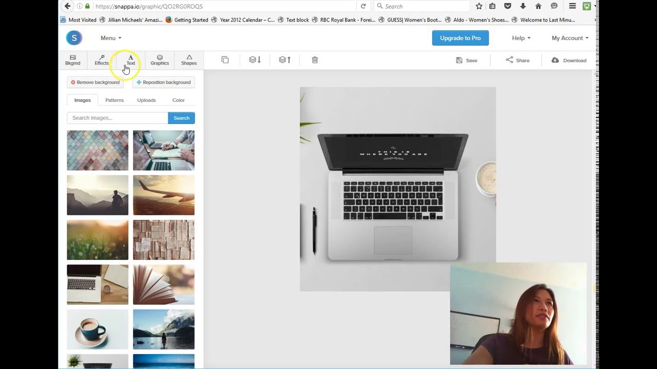 How To Create Images Using Snappa - YouTube